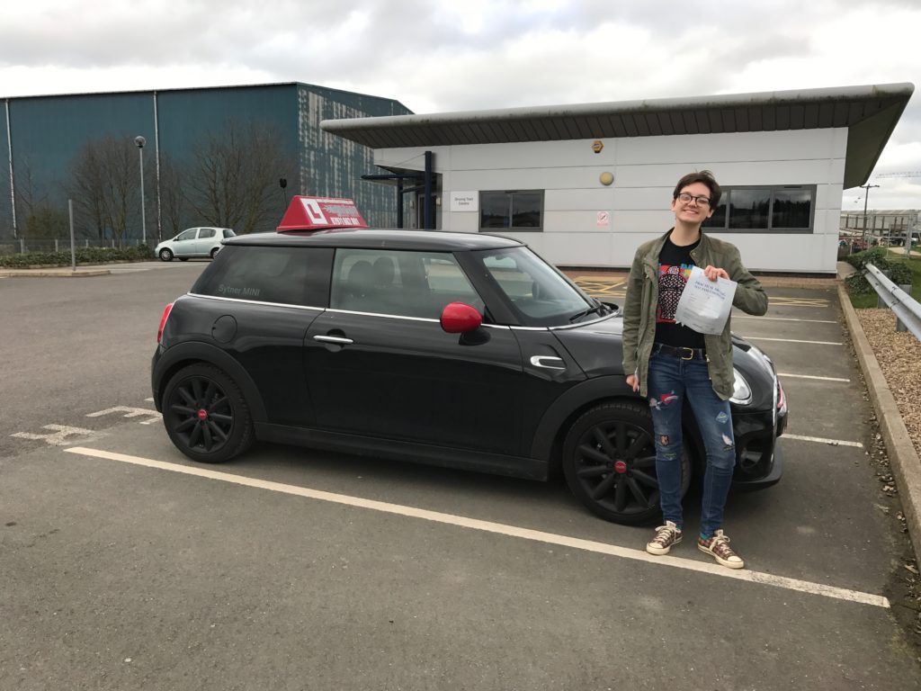 Its a first time pass for Harriet! - Ignition Driver Training