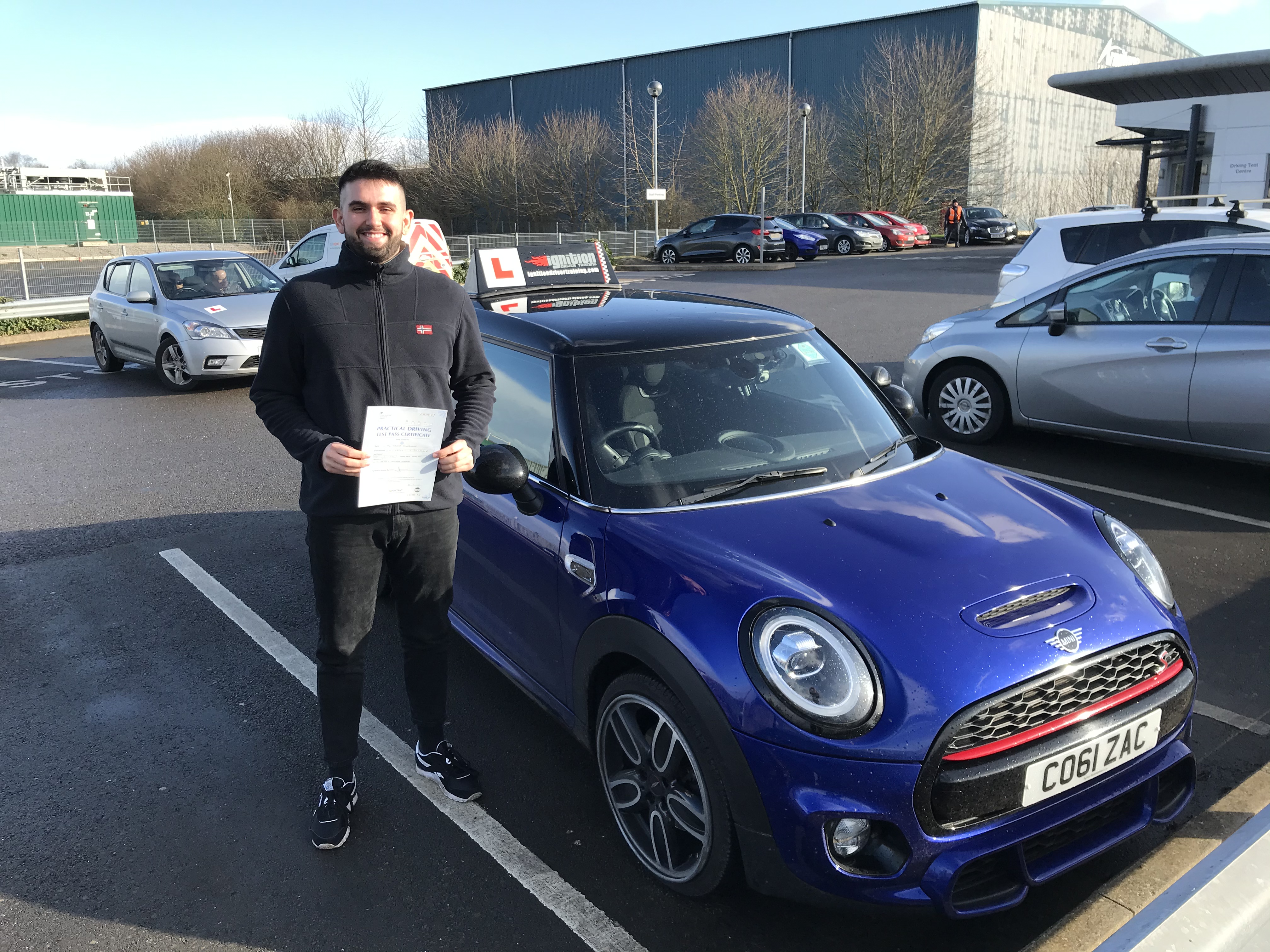 Kacper passed first time! - Ignition Driver Training Kacper passed first time! - Ignition Driver Training